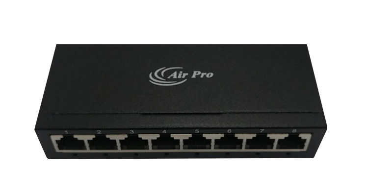 AirPro AP-GS1008 8port 10/100/1000 Gigabit Unmanaged Switch In India ...